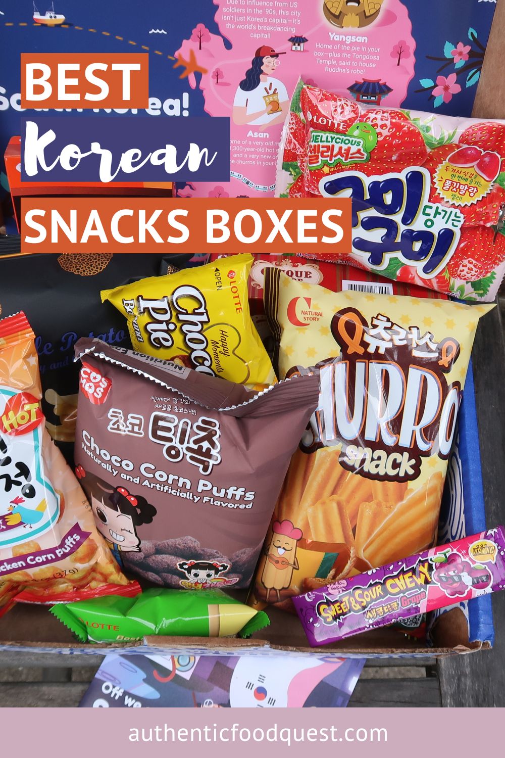 Top 10 Korean Snacks Box To Try in 2023 – Authentic Food Quest
